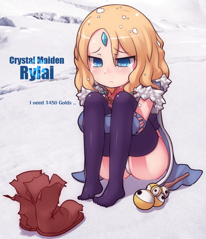 Rabbitbrush Crystal Maiden Rylai Dota Series Dota 2 Image Sample