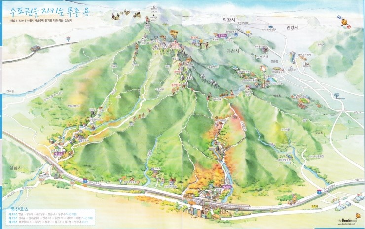 서울과천의왕성남 청계산 등산지도 청계산 등산코스청계산 산행지도 네이버 블로그