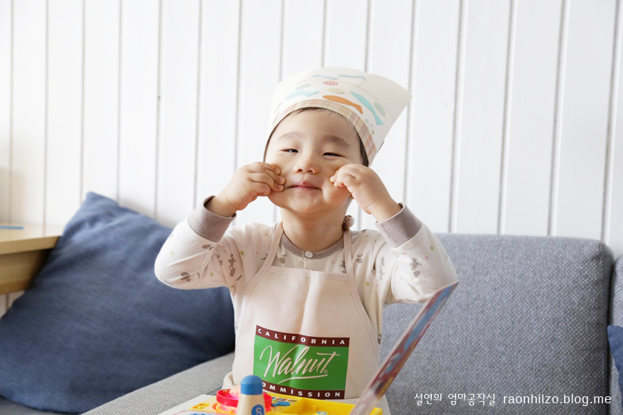 엄마표미술놀이 요리사모자 만들기 꼬마 요리사 네이버 블로그