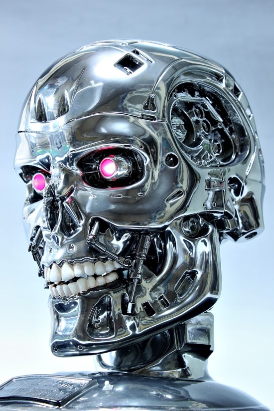 Rhb_RBS - Terminator Skull modeled by SUNY BUNY. (via 터미네이터...