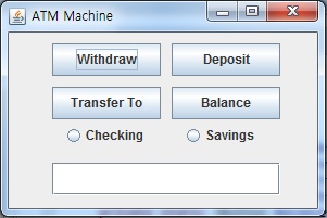 [ JAVA GUI 프로젝트 ] 2. ATM 기계 프로그램 소스 코드 : 네이버 블로그
