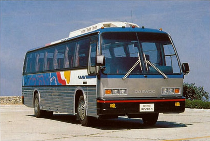 왕년에 잘 나갔던, 대우 버스 BH115H / BH115L 로얄 익스프레스 1986-1999 Daewoo BH Royal ...